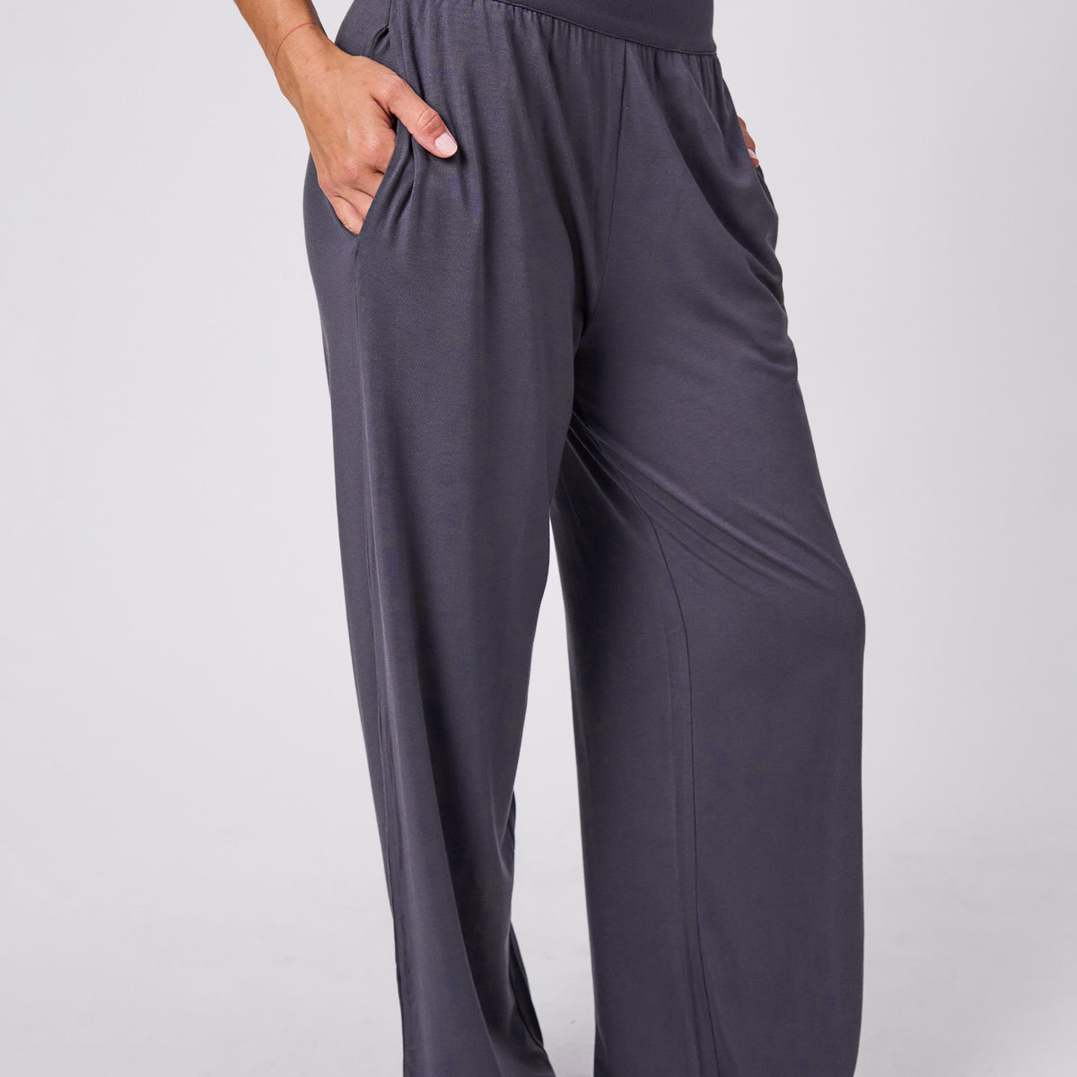 Nomad Modal Wide Leg Pant - Charcoal – Dharma Bums