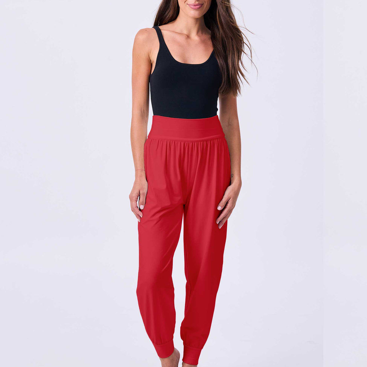 Nomad Relax Pant - Cherry – Dharma Bums