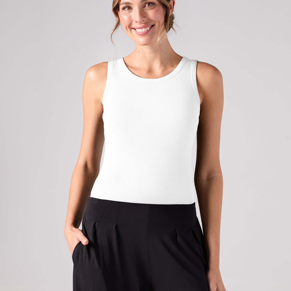 The Ultimate Vest - White – Dharma Bums
