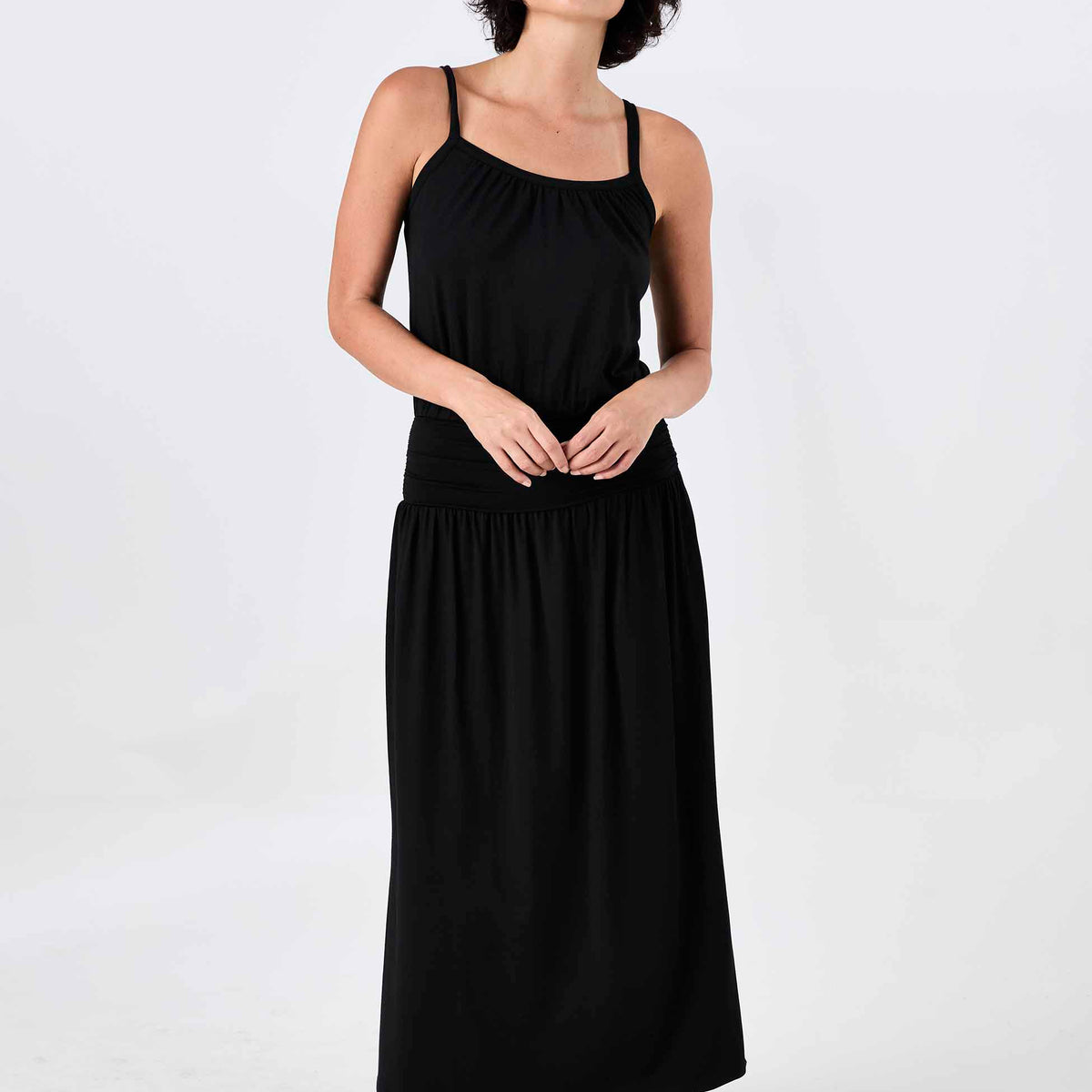 Imogen Dress - Black – Dharma Bums