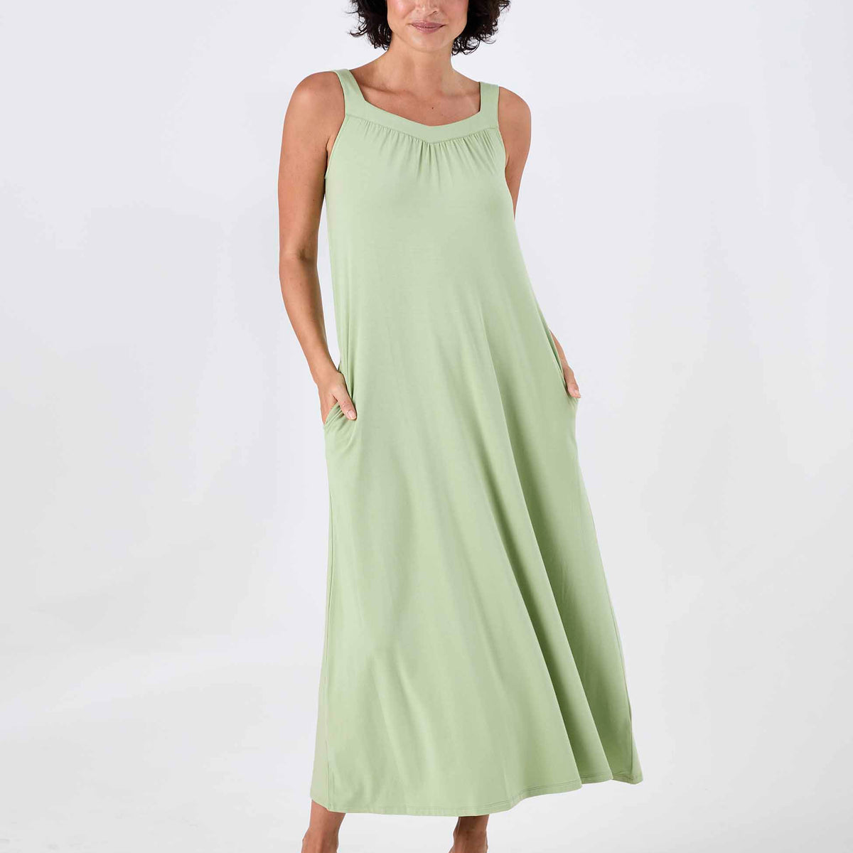 Haze Dress - Matcha Green – Dharma Bums