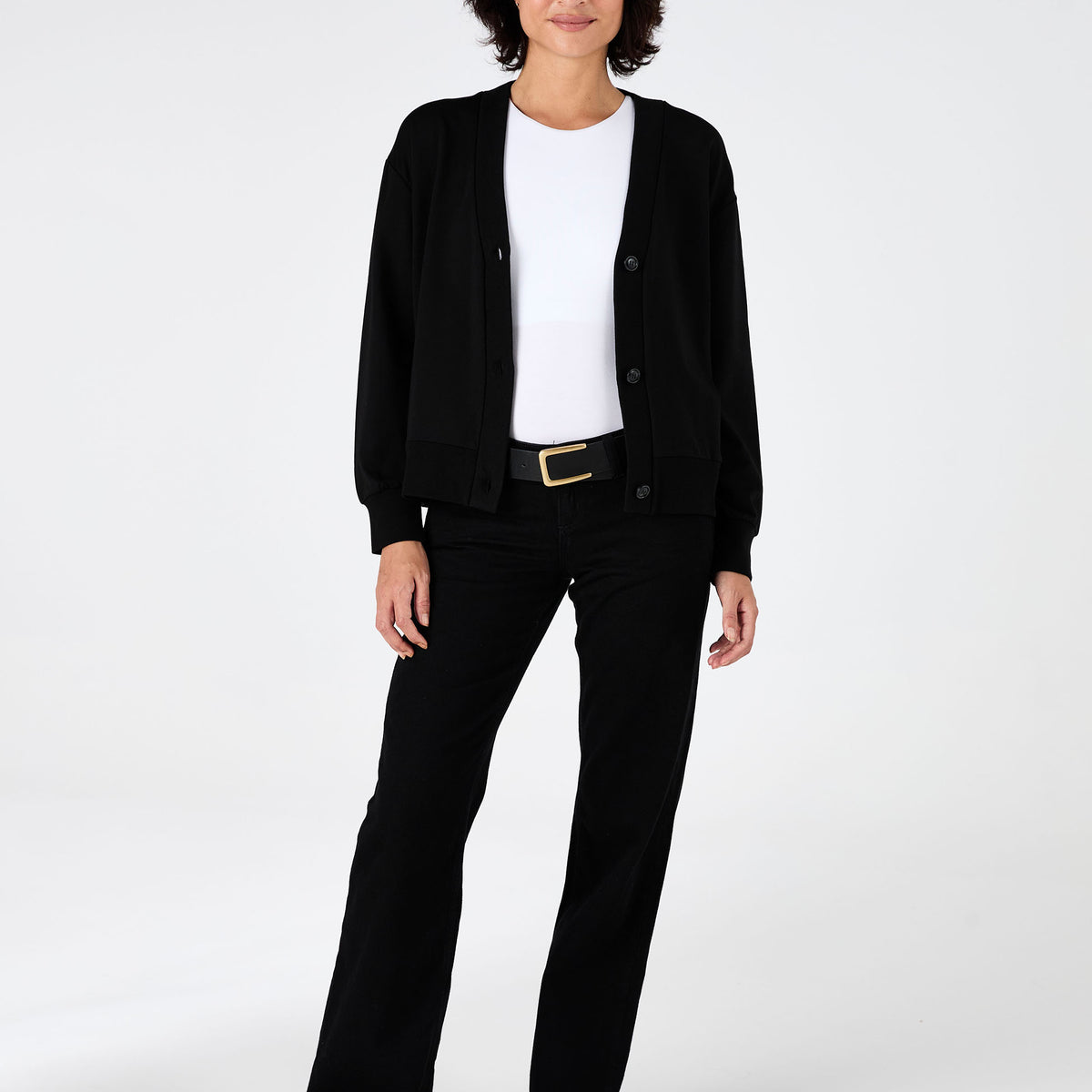 Leighton Sweat Top - Black – Dharma Bums