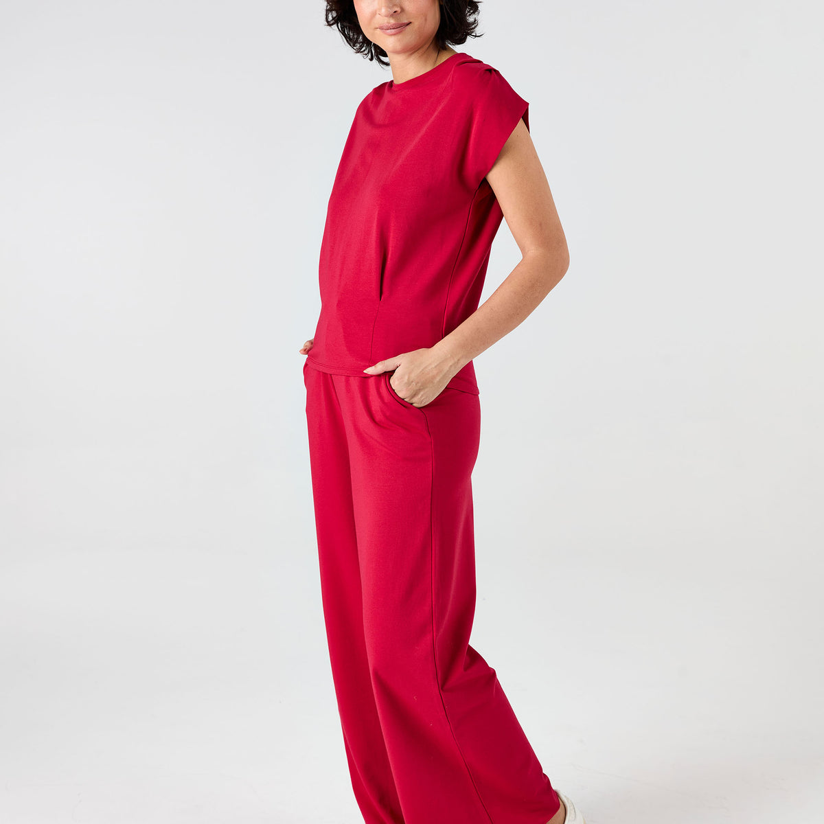 Calypso Top - Cherry – Dharma Bums