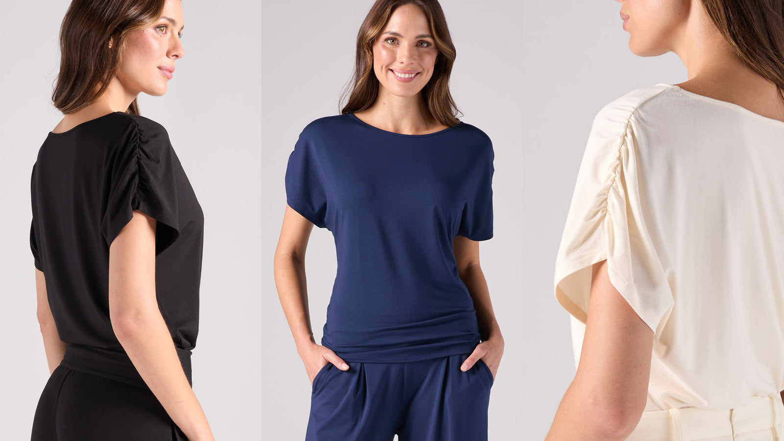 Rouch Sleeve Tee LP – Dharma Bums Yoga and Activewear